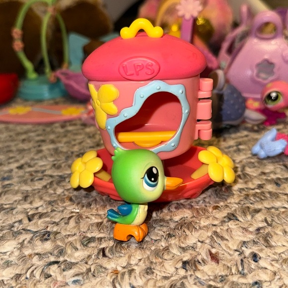Littlest Pet Shop | Toys | Lps Littlest Pet Shop 206 Green Hummingbird ...